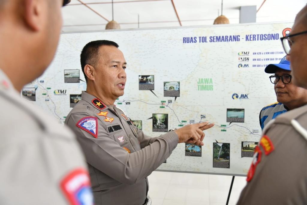 JAKTV - Persiapkan Operasi Lilin 2023, Korlantas Polri Lanjutkan perjalanan Semarang-Jawa Tengah ...